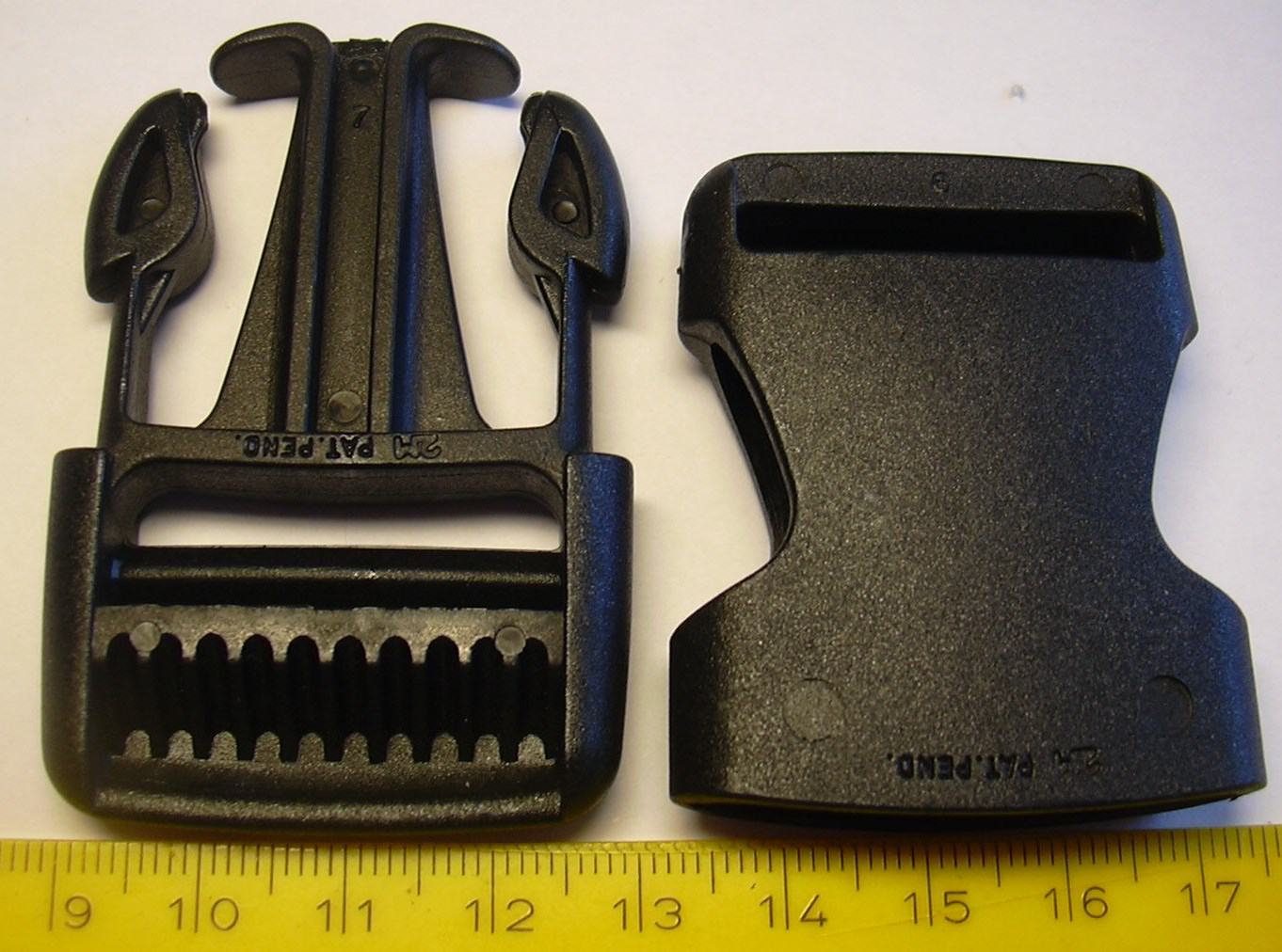 Steckverschluß 30 mm Schwarz - bei den Nordlichtern Kerstin und Ecki